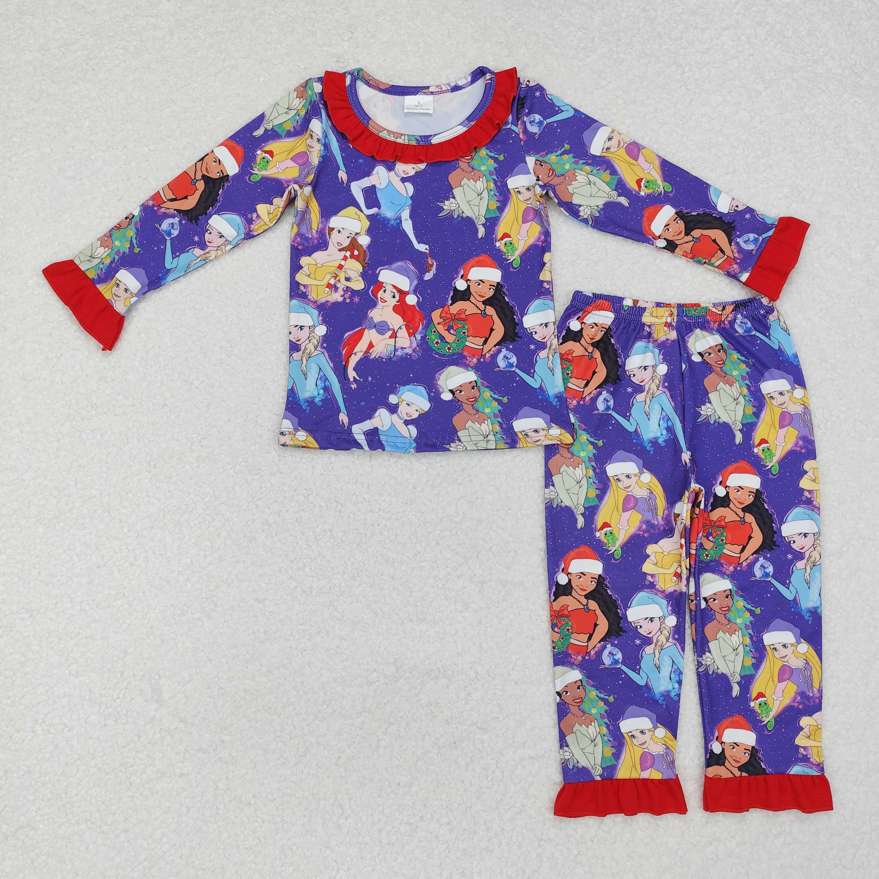 Christmas cartoons Girls Pajamas – SUTUTU03