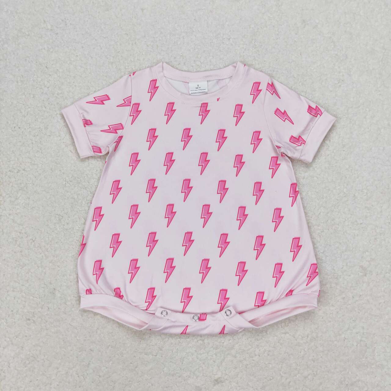 pink lightning Baby Romper – SUTUTU03